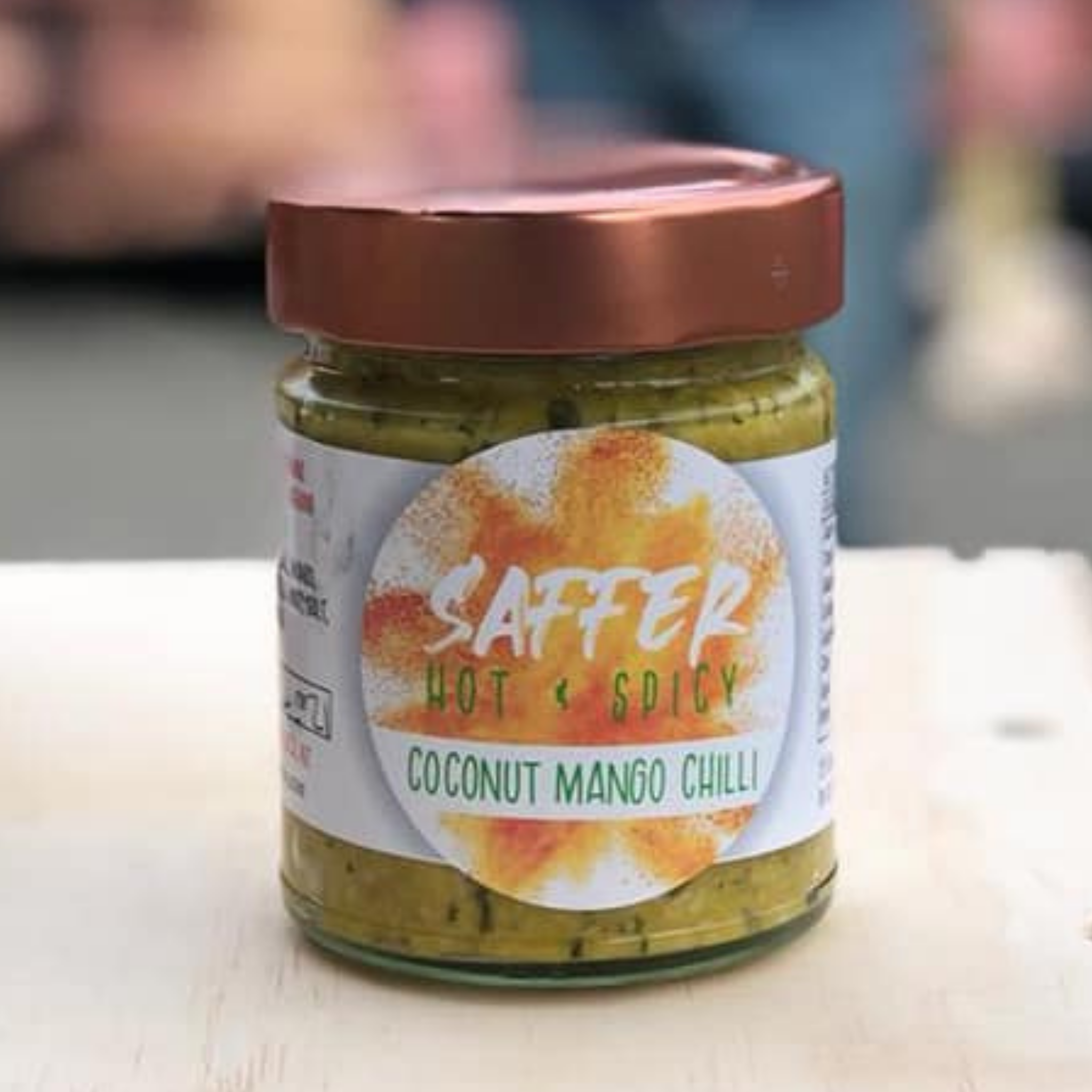 Coconut & Mango Chilli Relish – Saffer Hot & Spicy